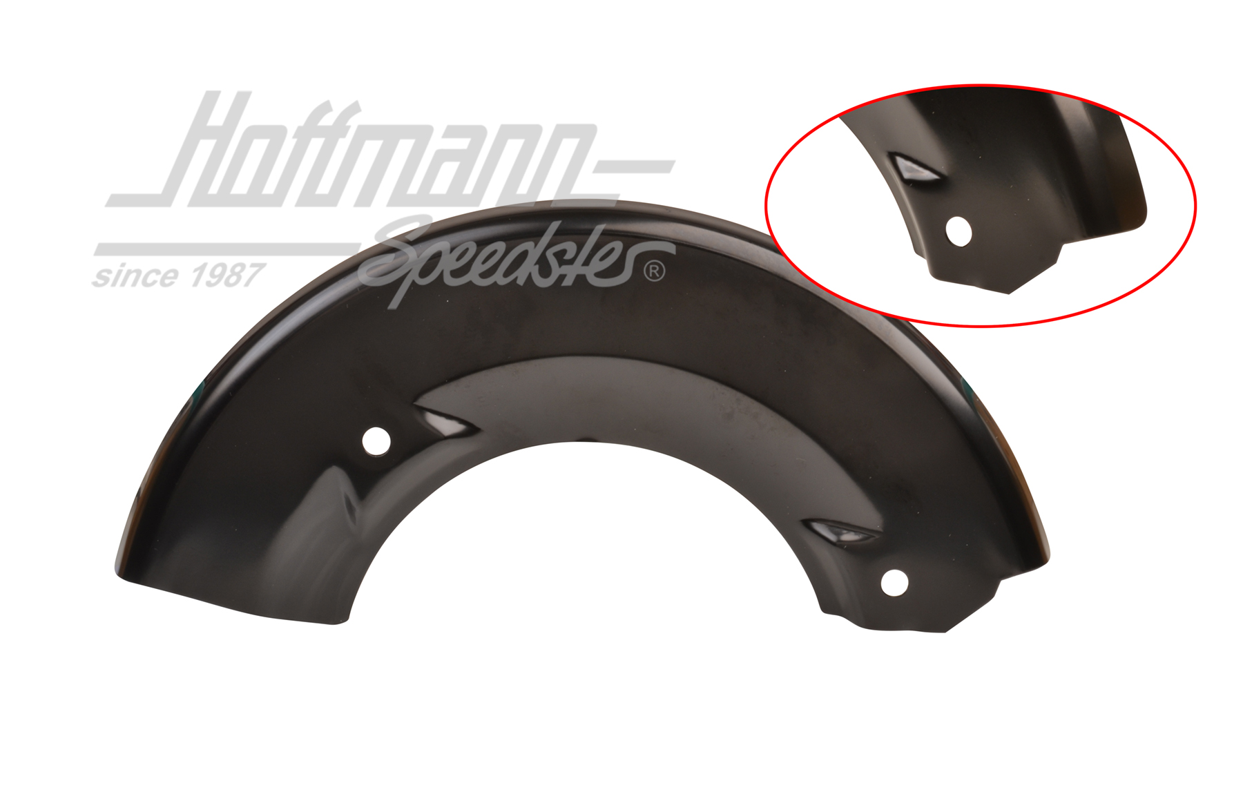 Splash shield, brake disc, rear, right/left | 522-1338-02