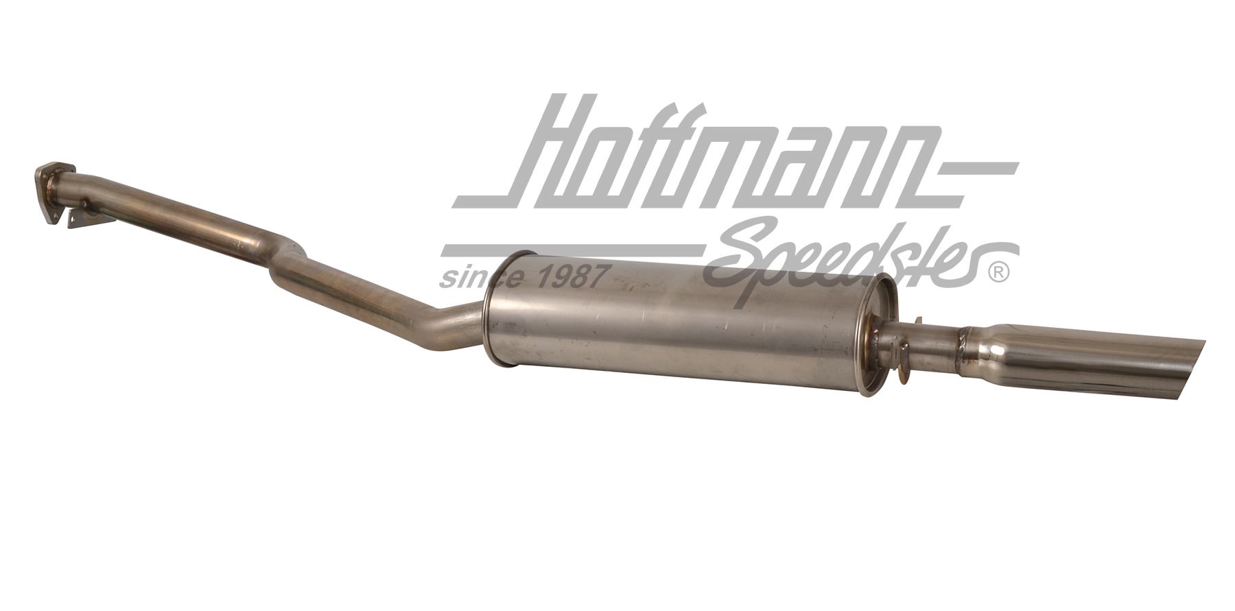 Exhaust, stainless steel, 924 S/944 | 650-1015